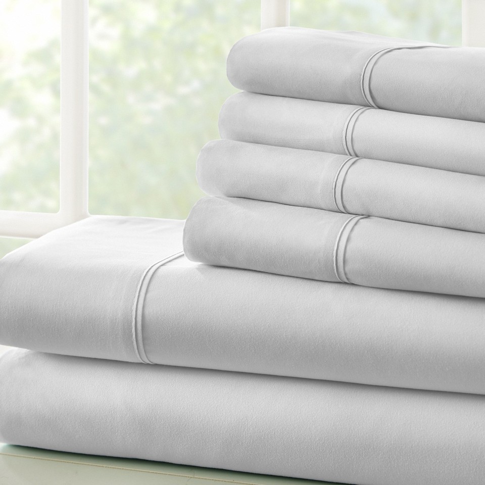 Luxury Comfort 6PC Sheet Set by Kaycie Gray Hotel Collection | eBay