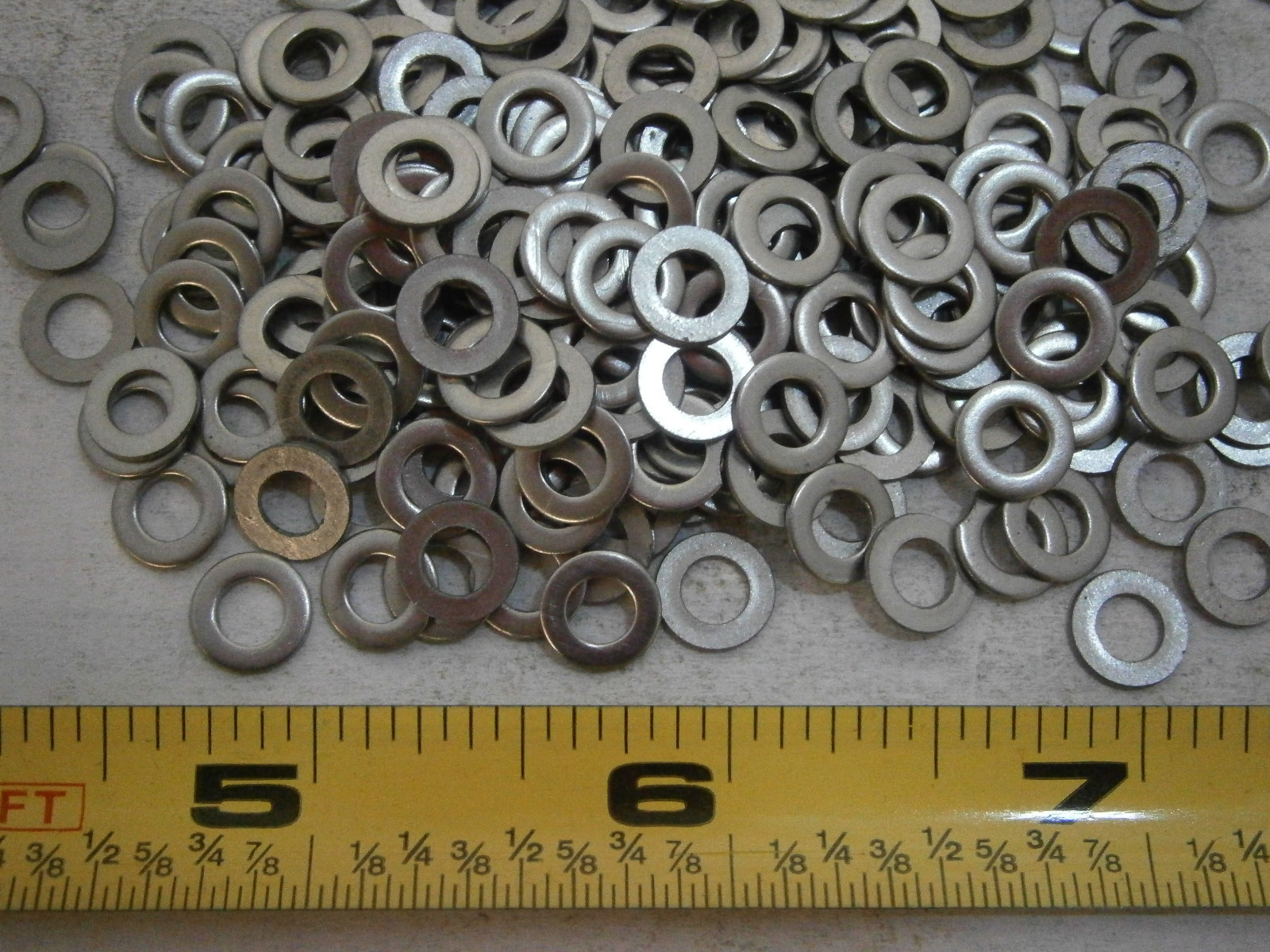 Flat Washer #8 Military Spec. NAS620-C8 .169 ID Stainless Steel Lot of ...