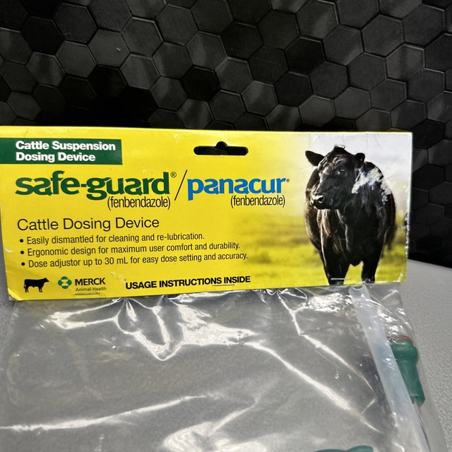 Merck Safe-guard/panacur Suspension Cattle Drench Gun Dosing Device for ...