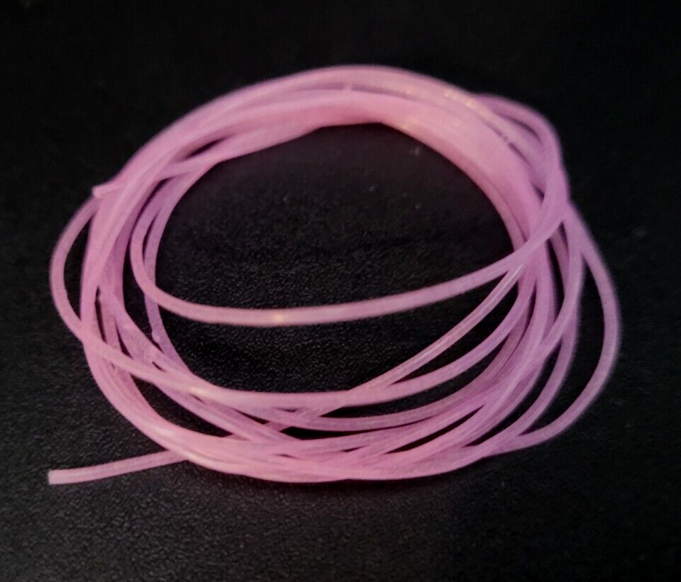 VINYL RIB - GLOW IN THE DARK - PINK - Fly Tying Material - Nymph ...