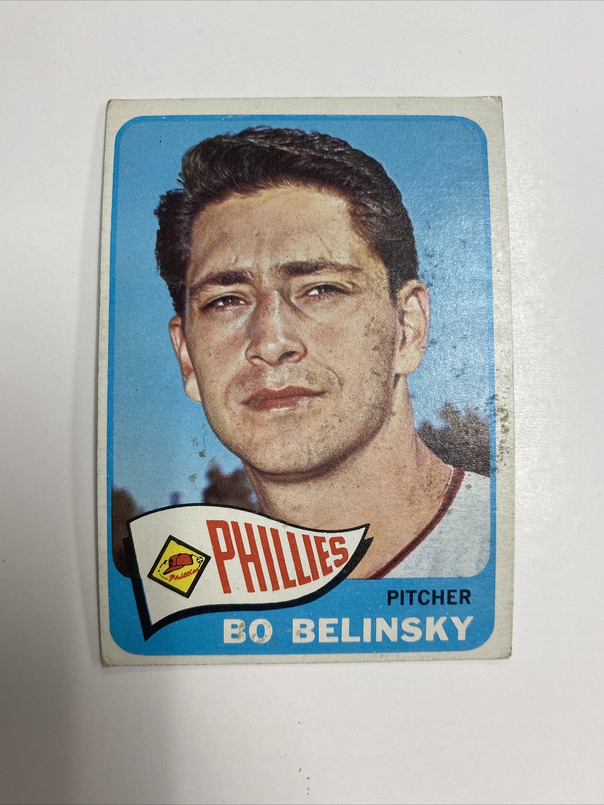 1965 Topps Baseball Bo Belinsky Philadelphia Phillies Card #225 | eBay