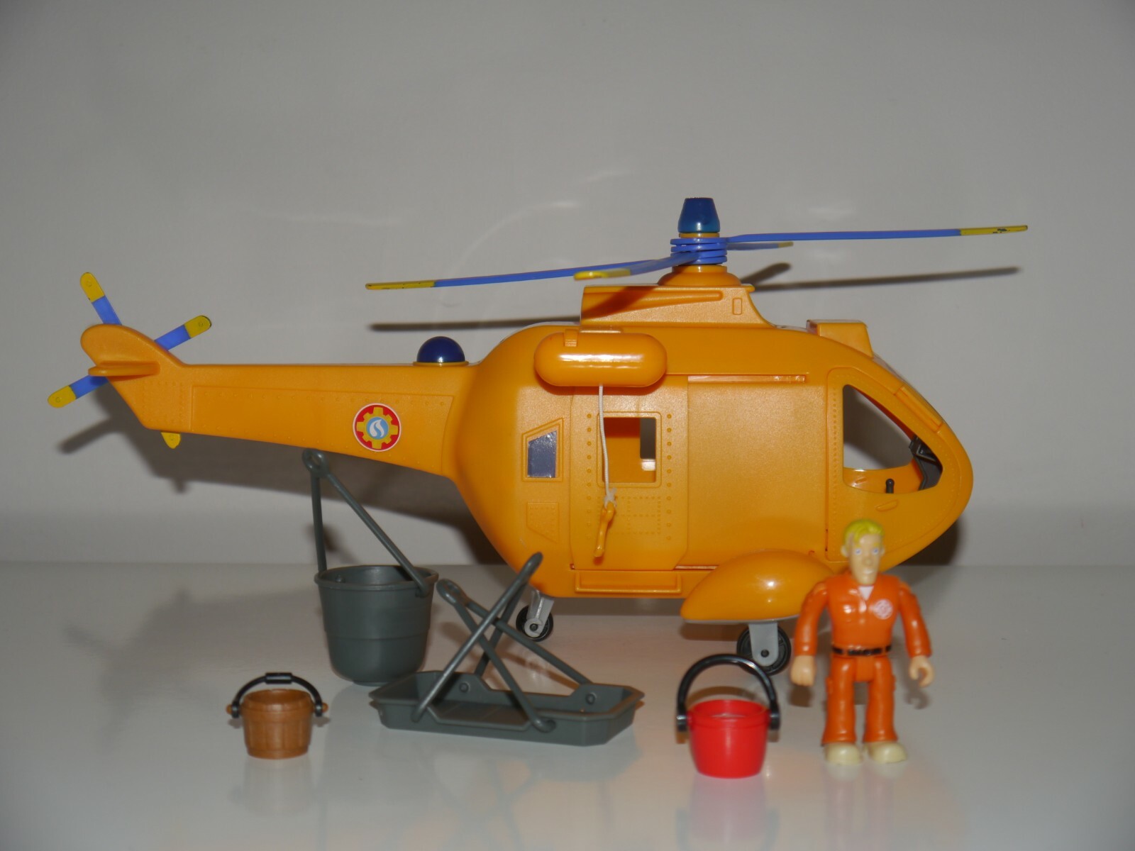 Fireman Sam Helicopter Wallaby 2 with Light & Sounds Tom Accessories ...