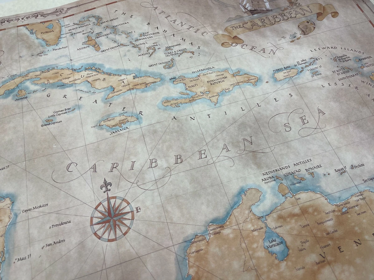 Caribbean Sea Location
