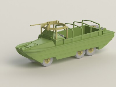 WW2 USA DUKW 353 - AMPHIBIOUS “DUCK , 3D PRINTED, MANY SCALES AVAILABLE ...