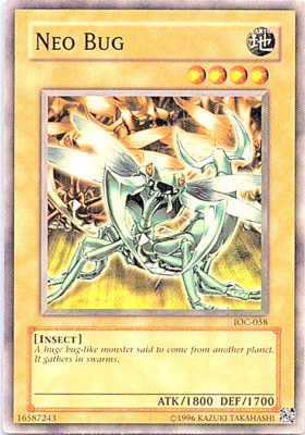 Neo Bug IOC-058 Yu-Gi-Oh! Card Heavy Play Unlimited | eBay