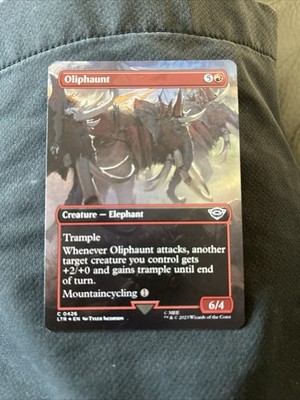 Oliphaunt (borderless) M/NM Magic: The Gathering MTG The Lord Of The ...