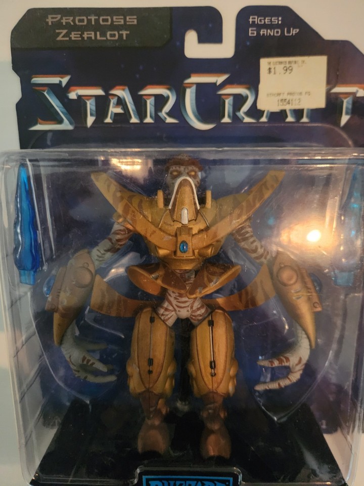 Blizzard StarCraft 1998 Action Figures Collection Marine, Zealot ...