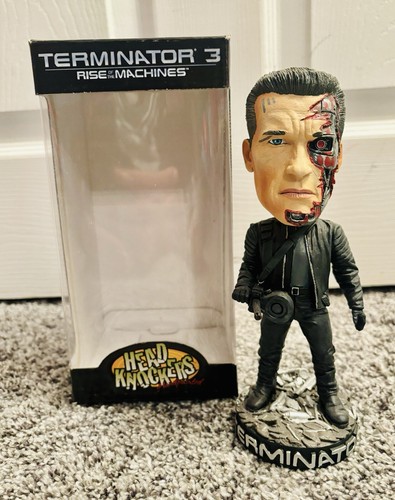 Terminator 3 Rise Of Machines Battle Damaged NECA Headknockers ...