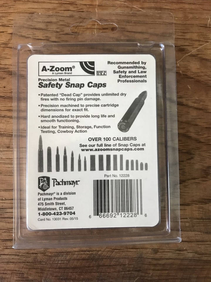 A-ZOOM, Rifle Metal Snap Caps, 308 Winchester, Per 2, Red (12228) | eBay