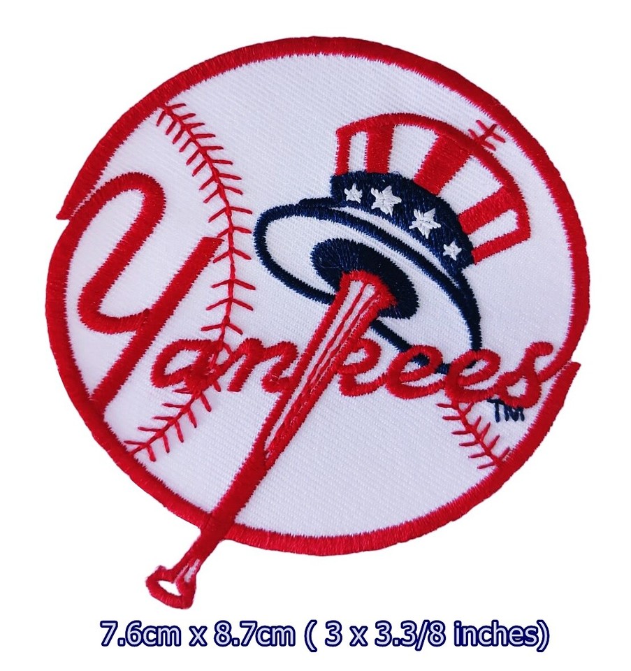 NEW YORK-YANKEES-Baseball PATCHES Embroidery-MLB-Logo iron&Sewing on ...