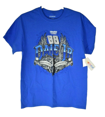 Dale Jr Shirts NEW Dale Earnhardt Jr NASCAR BLUE T Shirt Mens XL