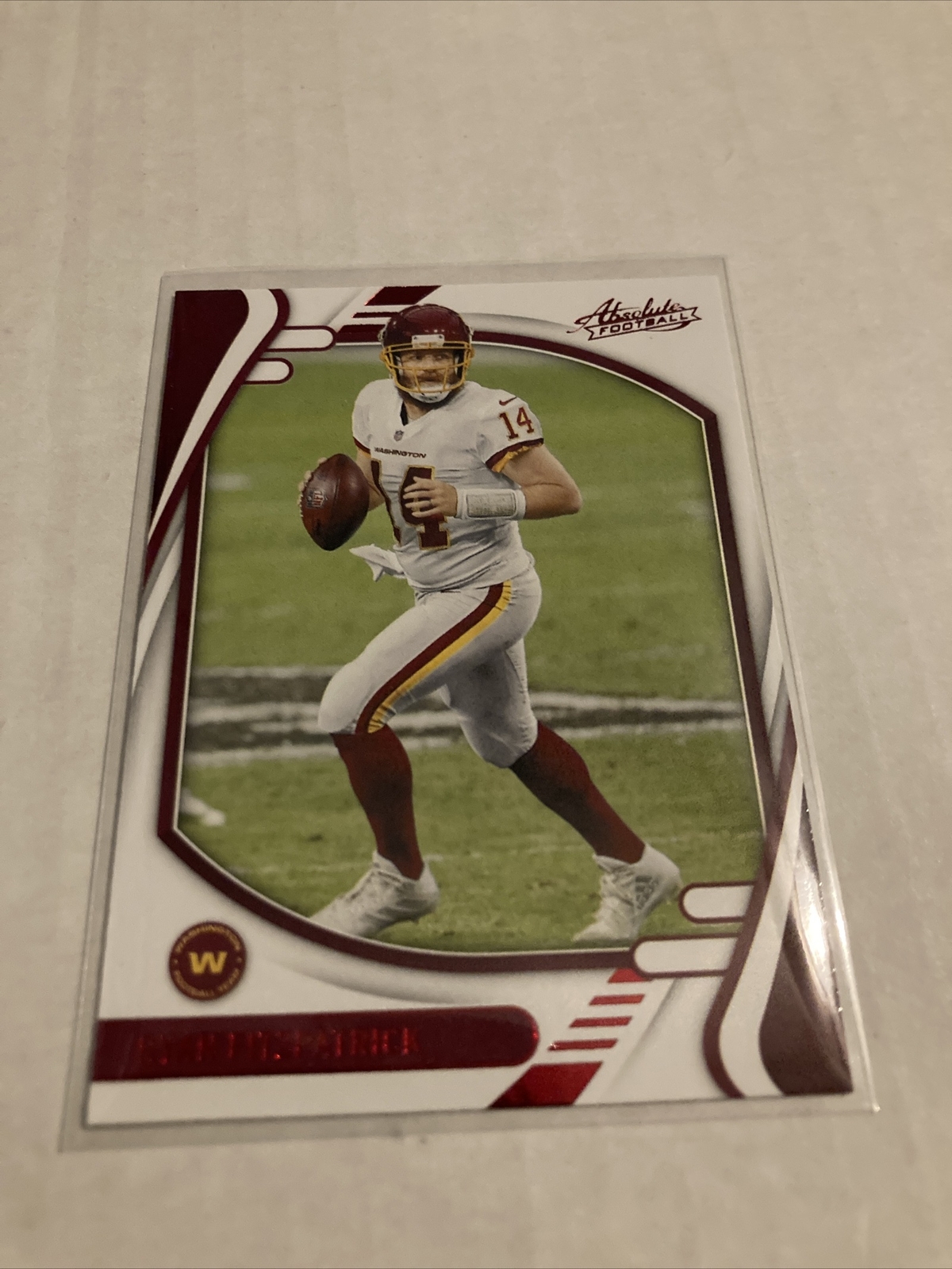 2021 Absolute Football #17 Ryan Fitzpatrick Washington Football Team ...