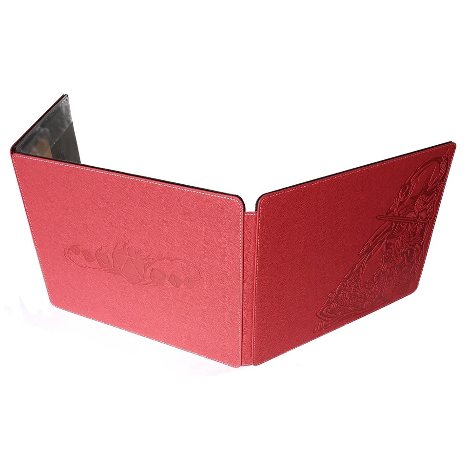 Game Master Screen Red Dragon Shield TTRPG DM Roleplaying Tabletop ...