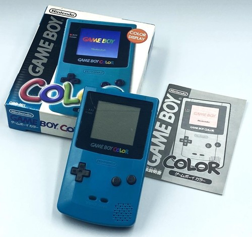 GBC Game Boy Color Blue Box with Instructions | eBay