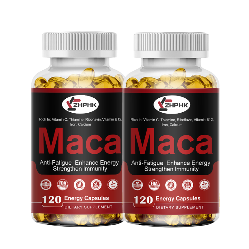 Organic Maca Root Capsules Peruvian Maca Extract Male Enhancing Organic ...