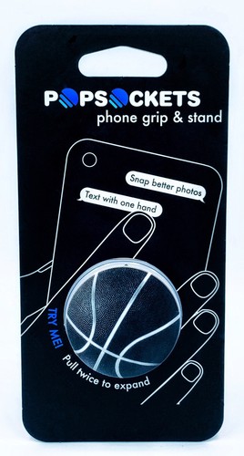 Authentic PopSockets Basketball Black NBA Sports Popsocket Pop Socket ...