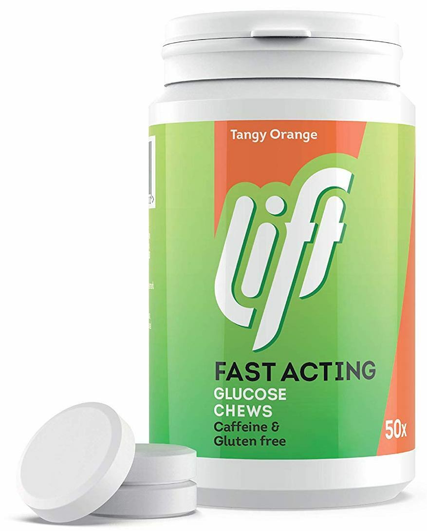 Lift 50's Tubs Glucose Chews Orange Raspberry Blueberry & Lime (Was ...