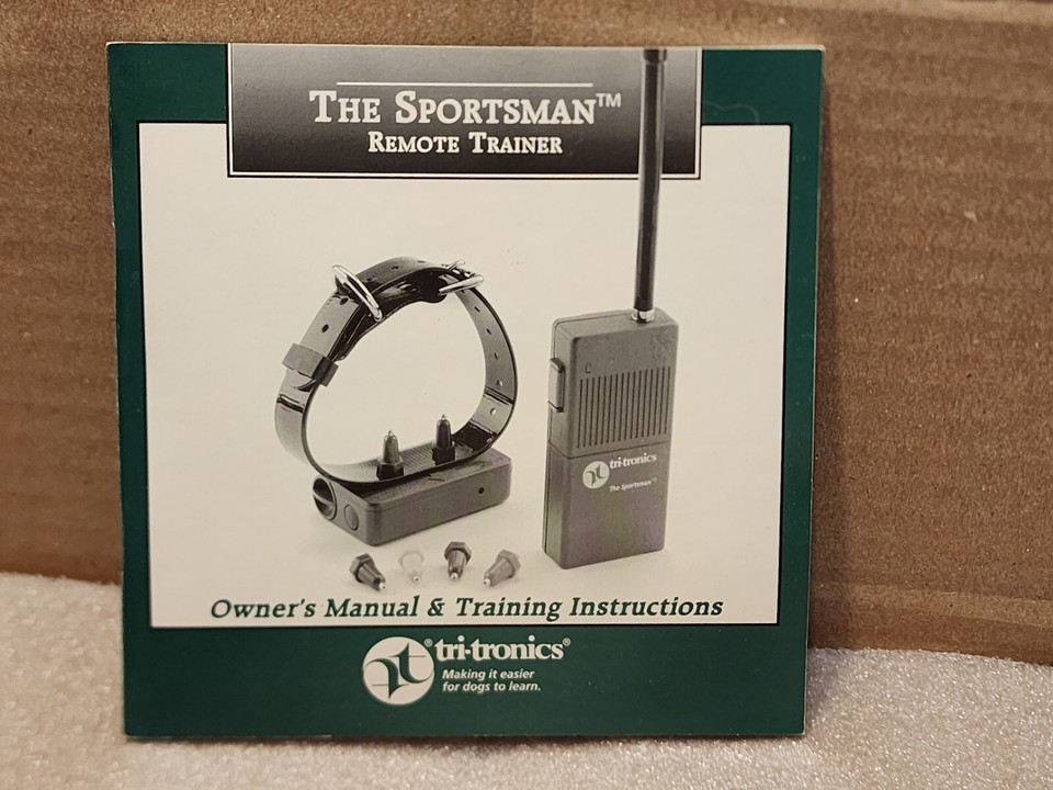 The Sportsman Tri-Tronics Electronic Dog Training Collar Hunting Dogs ...