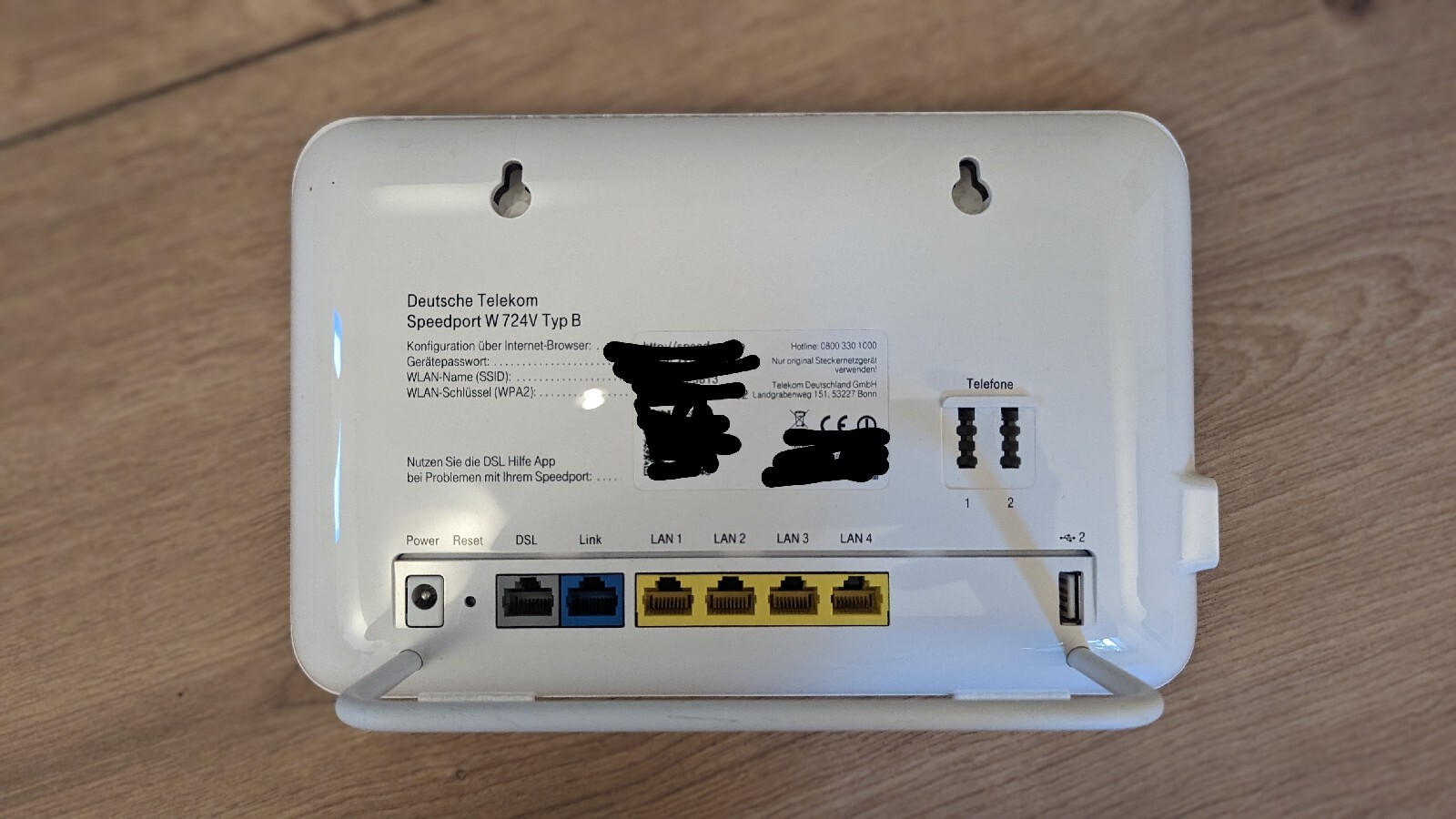 Deutsche Telekom Speedport W 724V WLAN-Router 4025125529959 | eBay.de