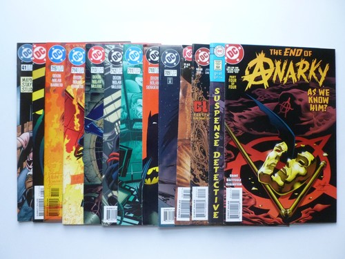BATMAN 1997 Lot (13) Azrael-LOTDK-SOTB-Detective - Clayface-Two Face ...