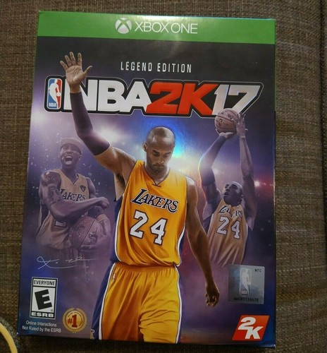 NBA 2k17 Legend Edition Xbox One sealed brand new RARE Kobe Bryant ...