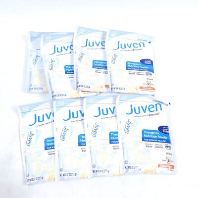 8 Packs Juven ORANGE Therapeutic Nutrition Powder For Wound Healing 7 ...