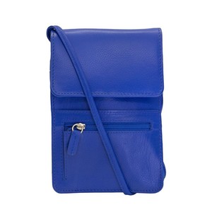 Perlina Organizer Leather Mini Crossbody Bag | semashow.com