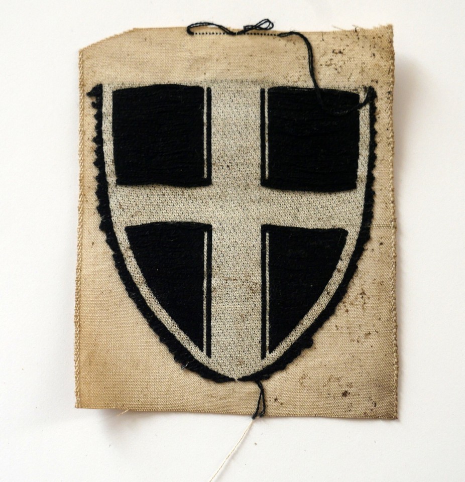 Original Post-WWI German Freikorps Grenzschutz Ost Sleeve Shield Badge ...