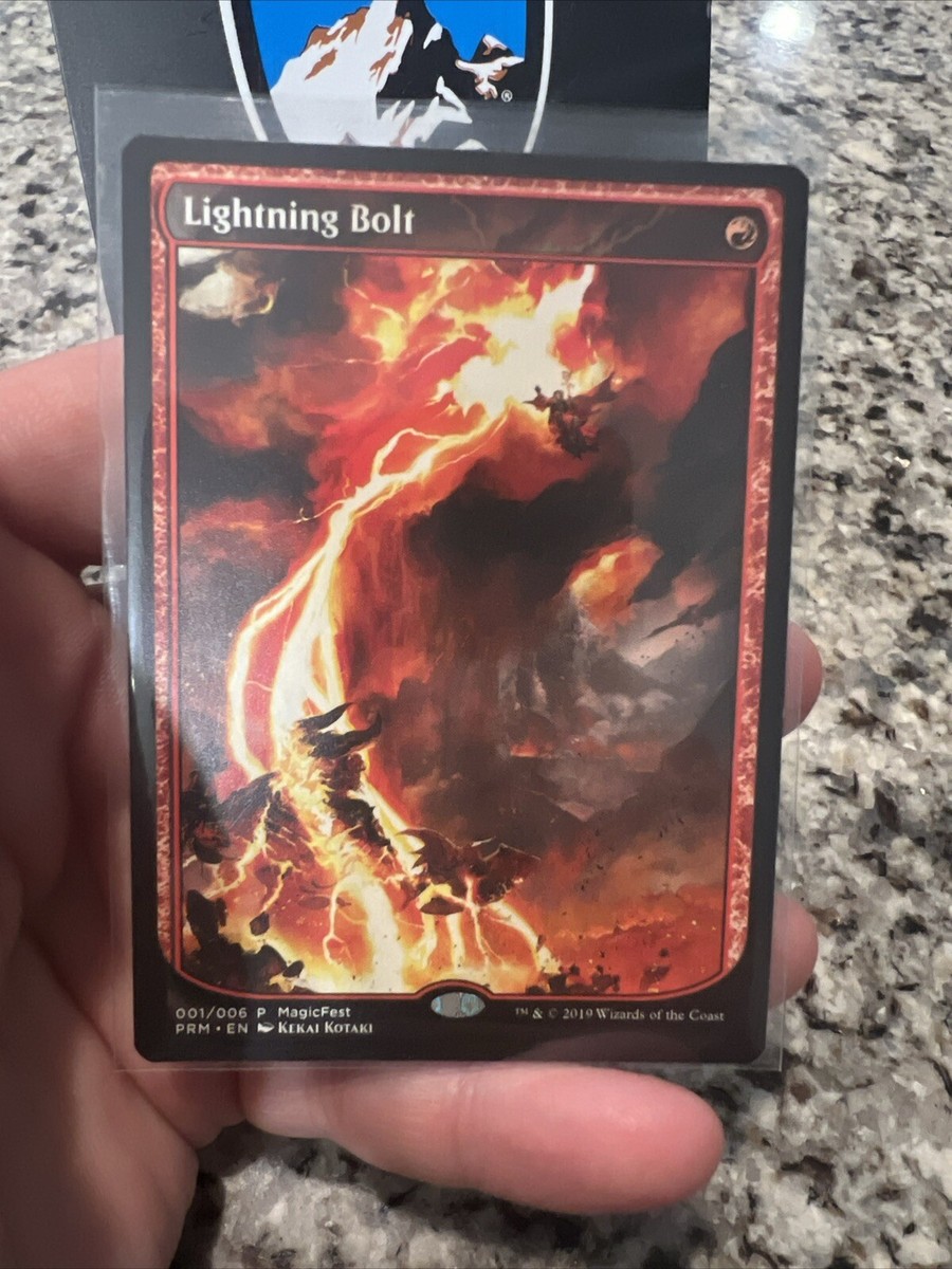 Lightning Bolt Mtg Promo