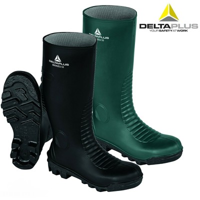 Delta Plus Waterproof Steel Toe Cap Safety Wellington Boots Wellies ...