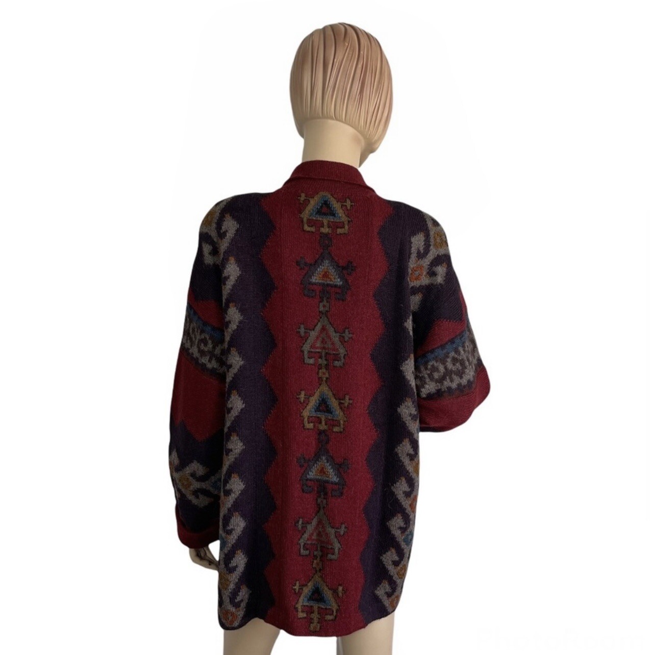 Peruvian Connection Tribal Art-to-Wear Alpaca Cross-O… - Gem