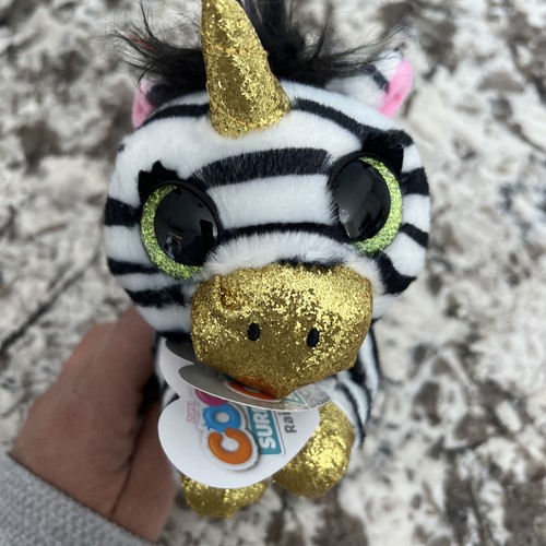 Coco Surprise ZEBRA Plush Unicorn RAINBOW Mystery 7" | eBay