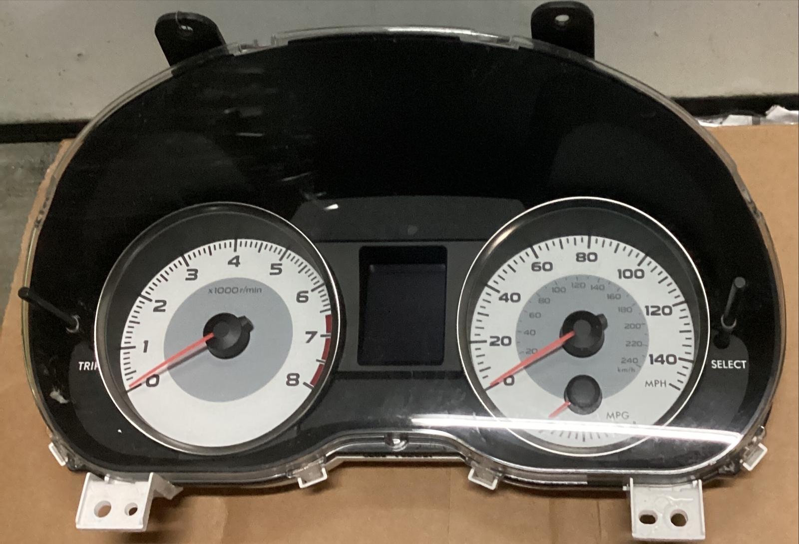 13 SUBARU IMPREZA LIMITED INSTRUMENT CLUSTER SPEEDOMETER MPH TACH ...