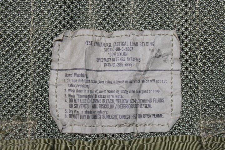 US Military Issue Load Bearing Vest LBV Magazine Equipment Woodland ...