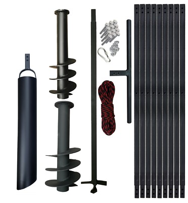 PWSAM DIY WATER WELL DRILLING KIT HAND WELL AUGER DIY 3 - 55 FT ...