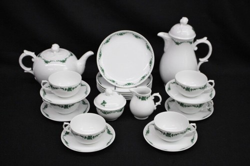 25 Pc. Vtg. Furstenberg Germany Porcelain China #02762 Tea & Coffee Set ...