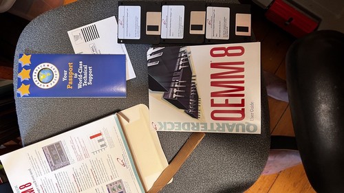 QEMM 8, With Support, for Dos, Windows, 3.5inch Diskette-Used By Seller ...
