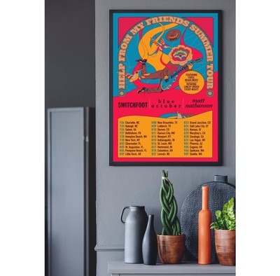 Switchfoot - Help From My Friends Summer Tour 2024 Poster | eBay