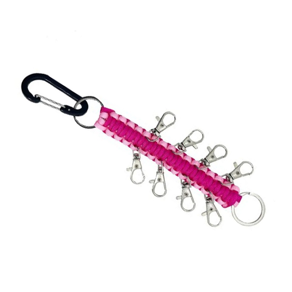 Pink Cheer Bow Holder Nylon And Stainless Steel Cheerleading Bow ...