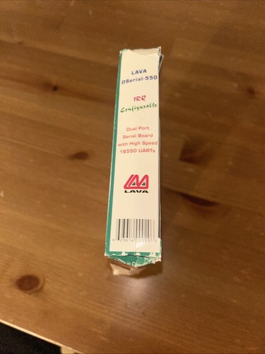 DSERIAL-550 LAVA DUAL SERIAL ISA 9PIN MANUAL JUMPERS With Box Very ...
