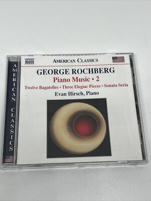 George Rochberg - Piano Music 2 - Evan Hirsch CD 636943963227 | eBay ...