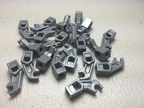 *NEW* 20x Lego Robot Mechanical Arm / Leg (Fingers Claws Droid) Dark ...