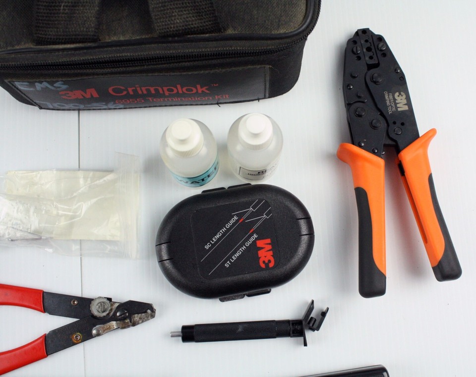 3M Crimplok 6955 Crimplok Termination Kit for SC and ST Connectors | eBay