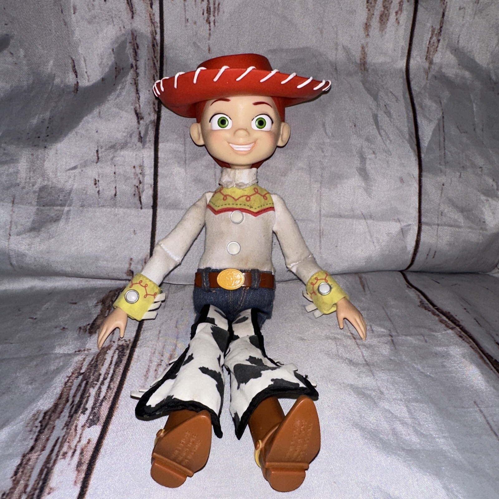 Toy Story Pull String Jessie 14" Talking Doll Figure with Hat WORKS ...