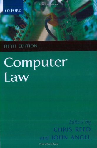 Computer Law By Chris Reed, John Angel. 9780199263509 9780199263509 | eBay