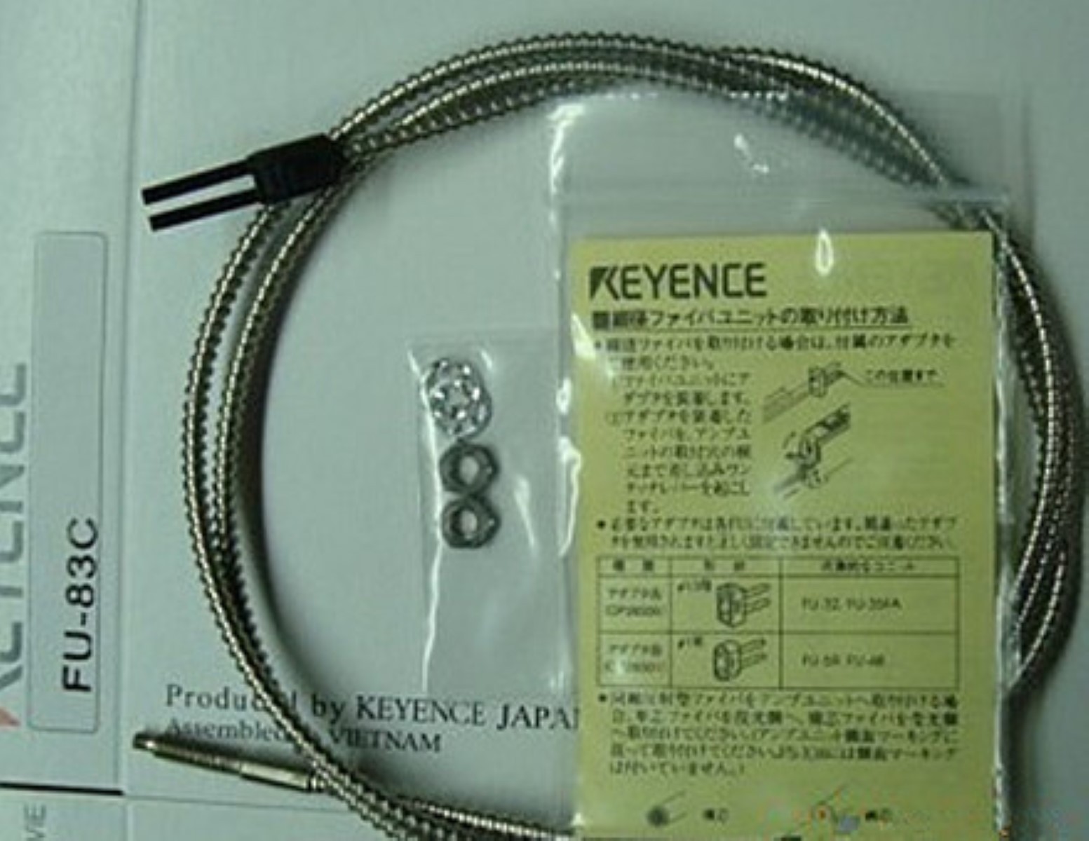 Keyence Digital Fiber Optic Sensor FU-83C New | eBay