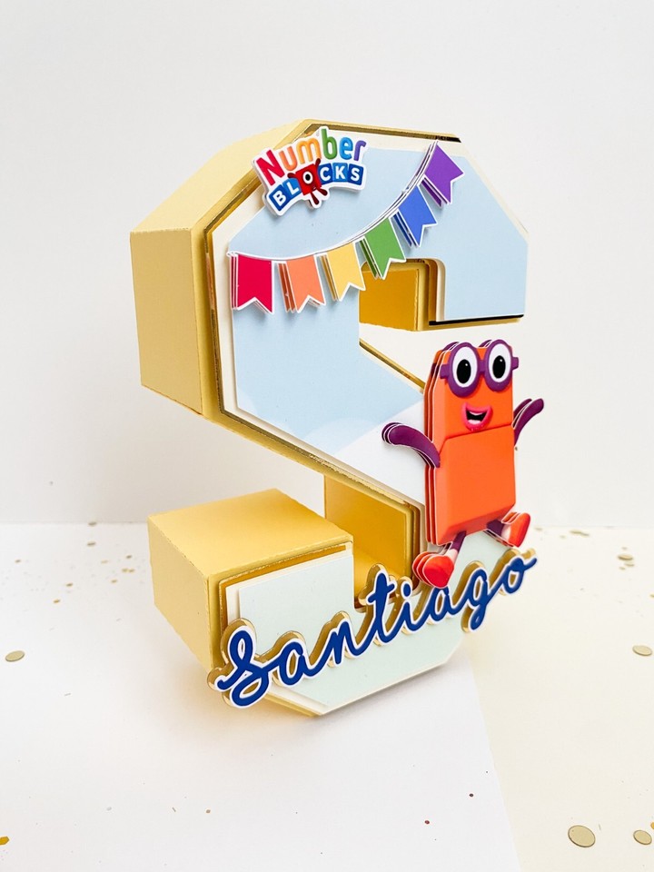 NumberBlocks - 3D letters, NumberBlocks Birthday Party, NumberBlocks ...