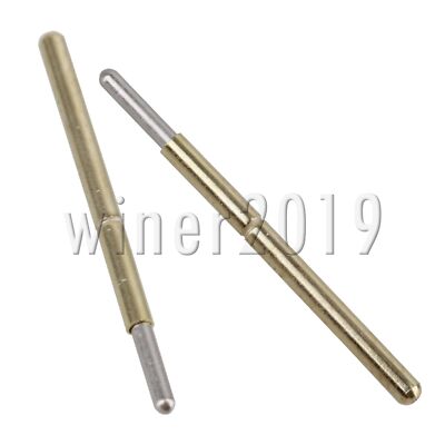 Golden and Silver P75-J1 Spring Straight Spherical Tip Test Probes Pogo ...