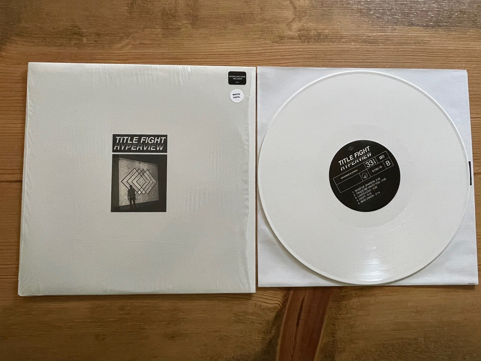 2015 TITLE FIGHT Hyperview WHITE VINYL SEALED LP_not touche amore joyce ...