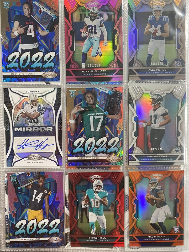 NFL (Football) Mystery Packs One Auto,Patch Or Numbered Card Per Pack ...